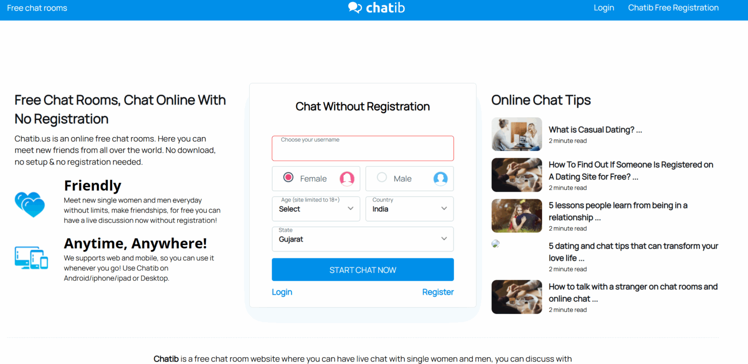 Where to Find Active Chat Rooms for Making Friends in 2025 - Chatib Blog