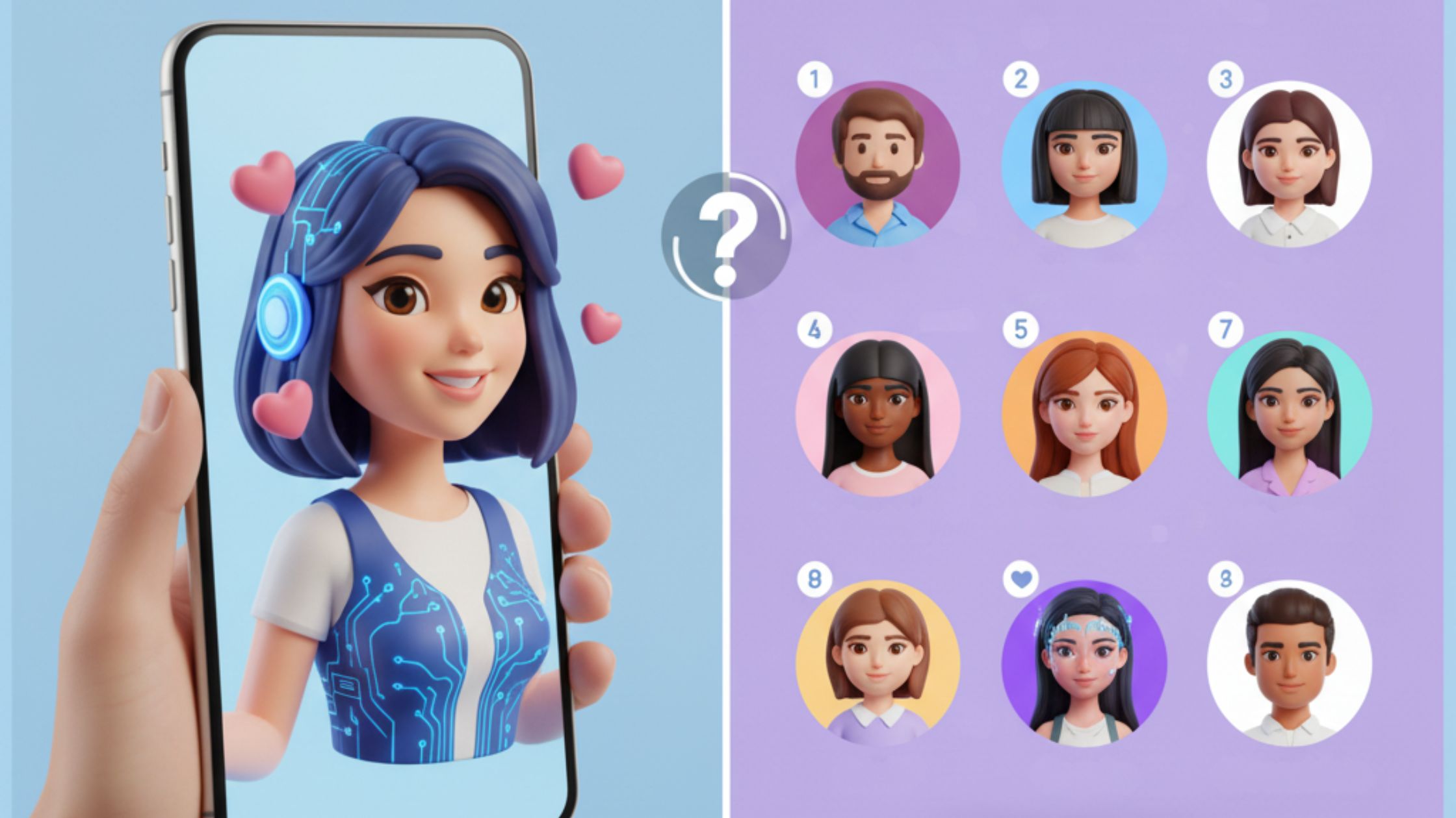 Top 9 Free AI Girlfriend Apps That Actually Feel Real in 2025 - Chatib Blog